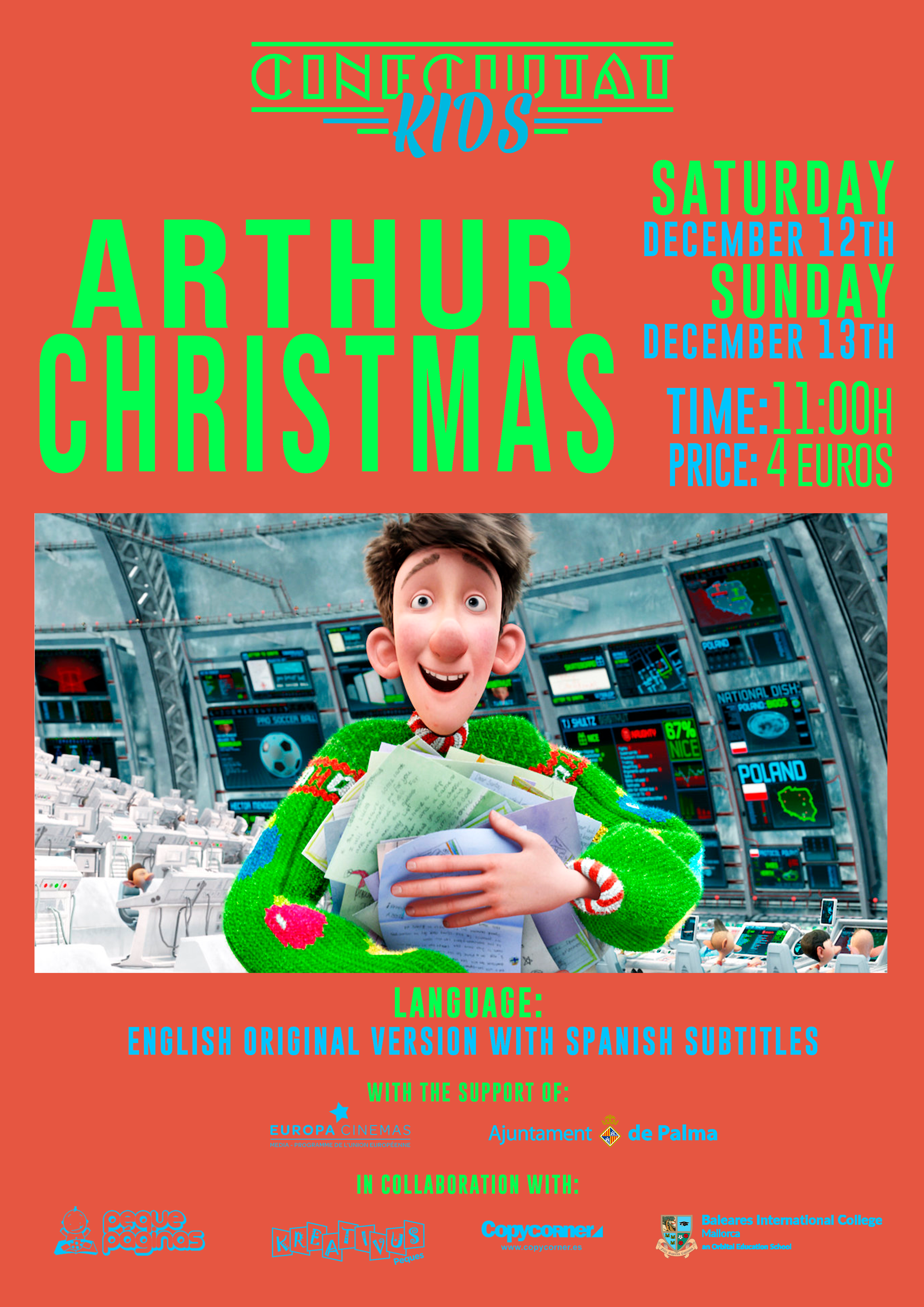 CineCiutatKids: Arthur Christmas